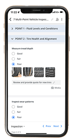 15 Points For Multi Vehicle Inspection Checklist